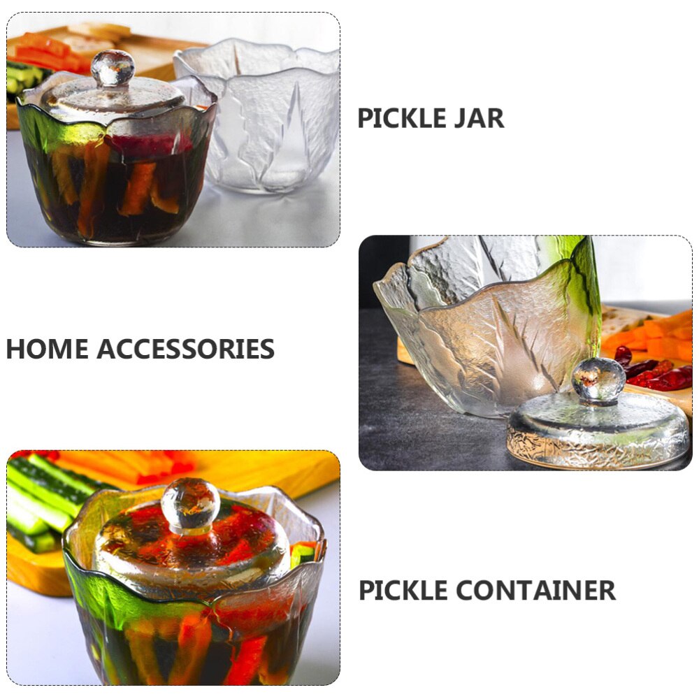 1 Pc Gisting Augurk Pot Glazen Augurk Opslag Conta... – Grandado