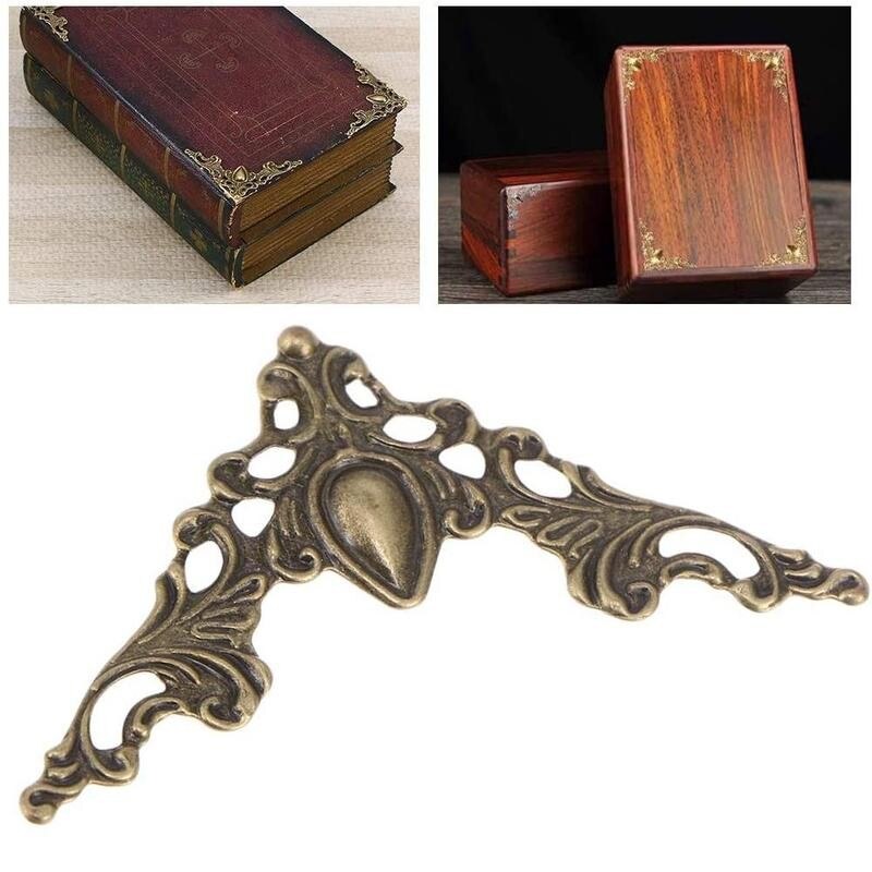 4Pcs Metalen Hoek Beugels Scrapbook Metal Book Cor... – Grandado