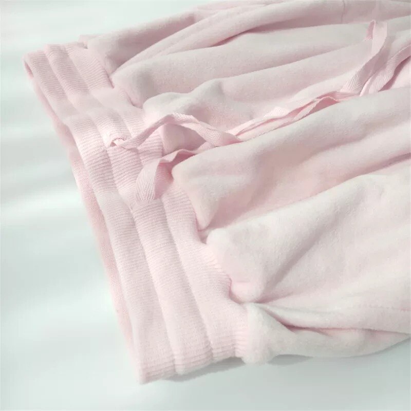 Flannel Cotton Pajama Pants Women Sleepwear Plus S... – Vicedeal