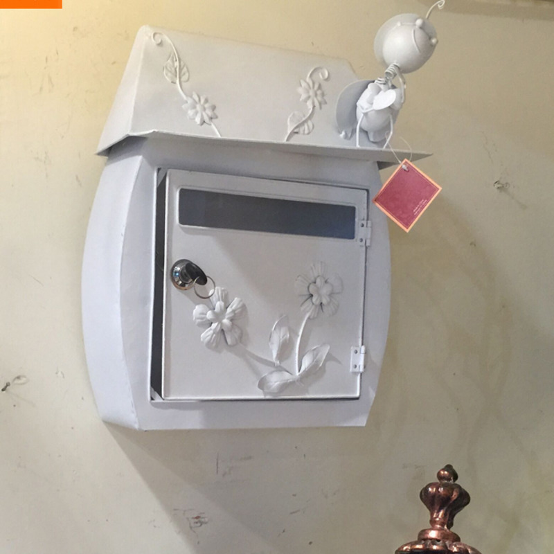 European Style Vintage handmade Mailbox Iron wall ... – Vicedeal