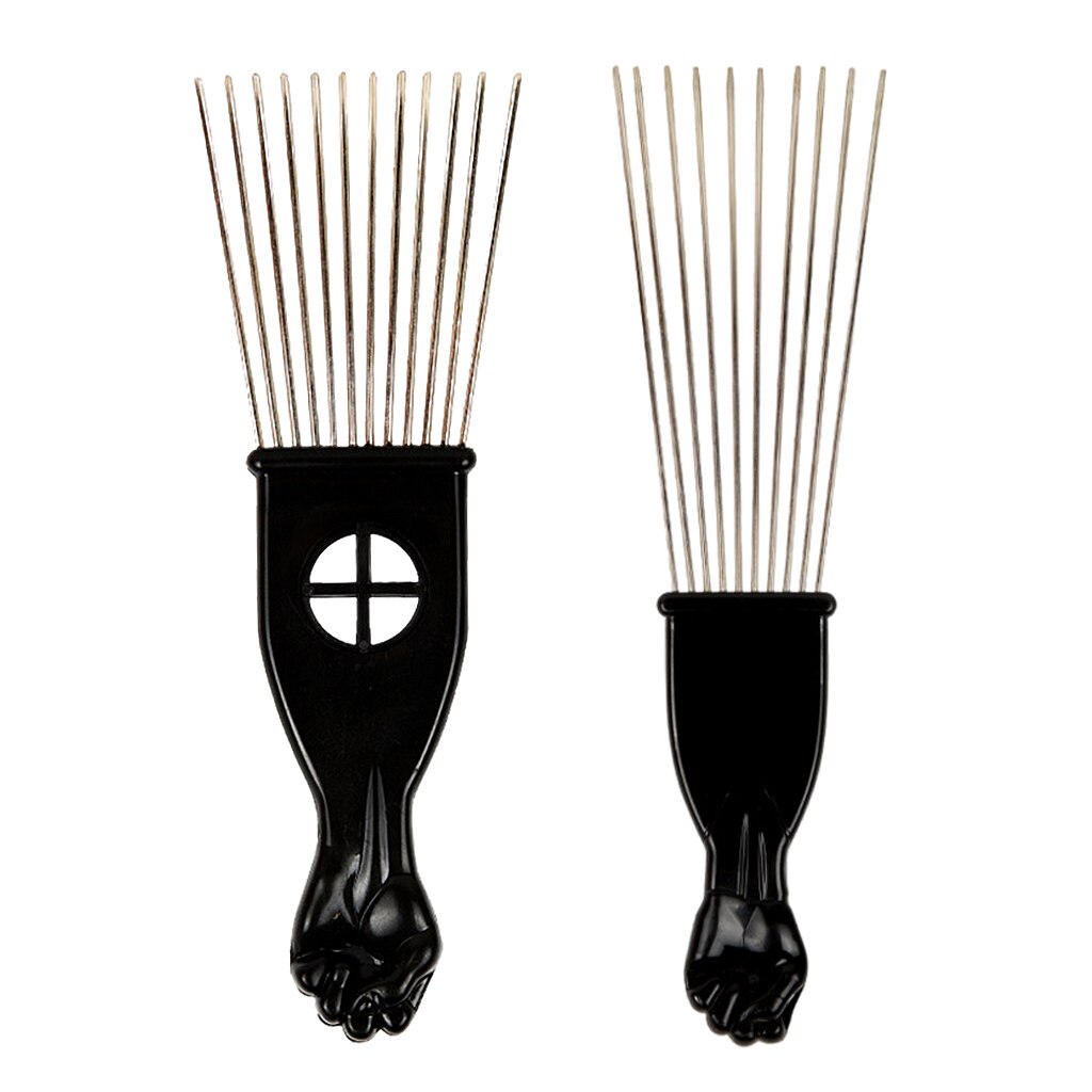 Black Afro Hair Pick Comb African American Hair Co... – Grandado