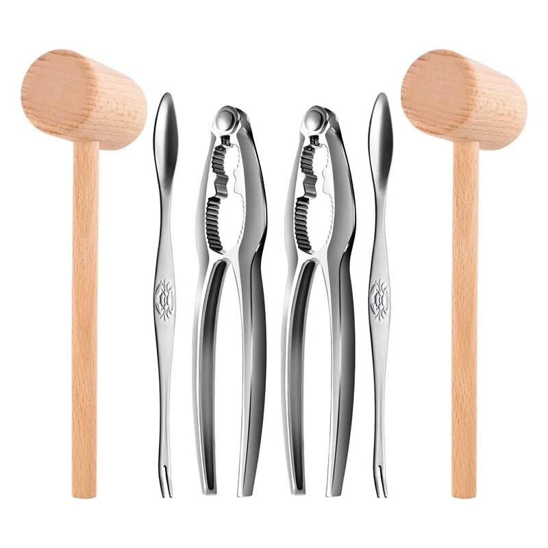 6Pcs Seafood Tools Set Including 2 Forks 2 Lobster... – Grandado
