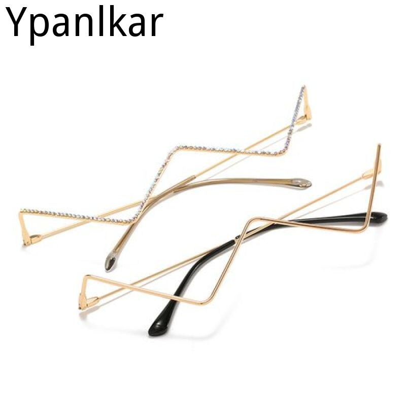 Diamond Steampunk Sunglasses Frames Triangle Eyegl... – Vicedeal