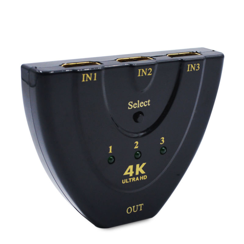 Hdmi Switch 3 Poort 4K Hdmi Schakelaar 3 In 1 Out ... – Vicedeal