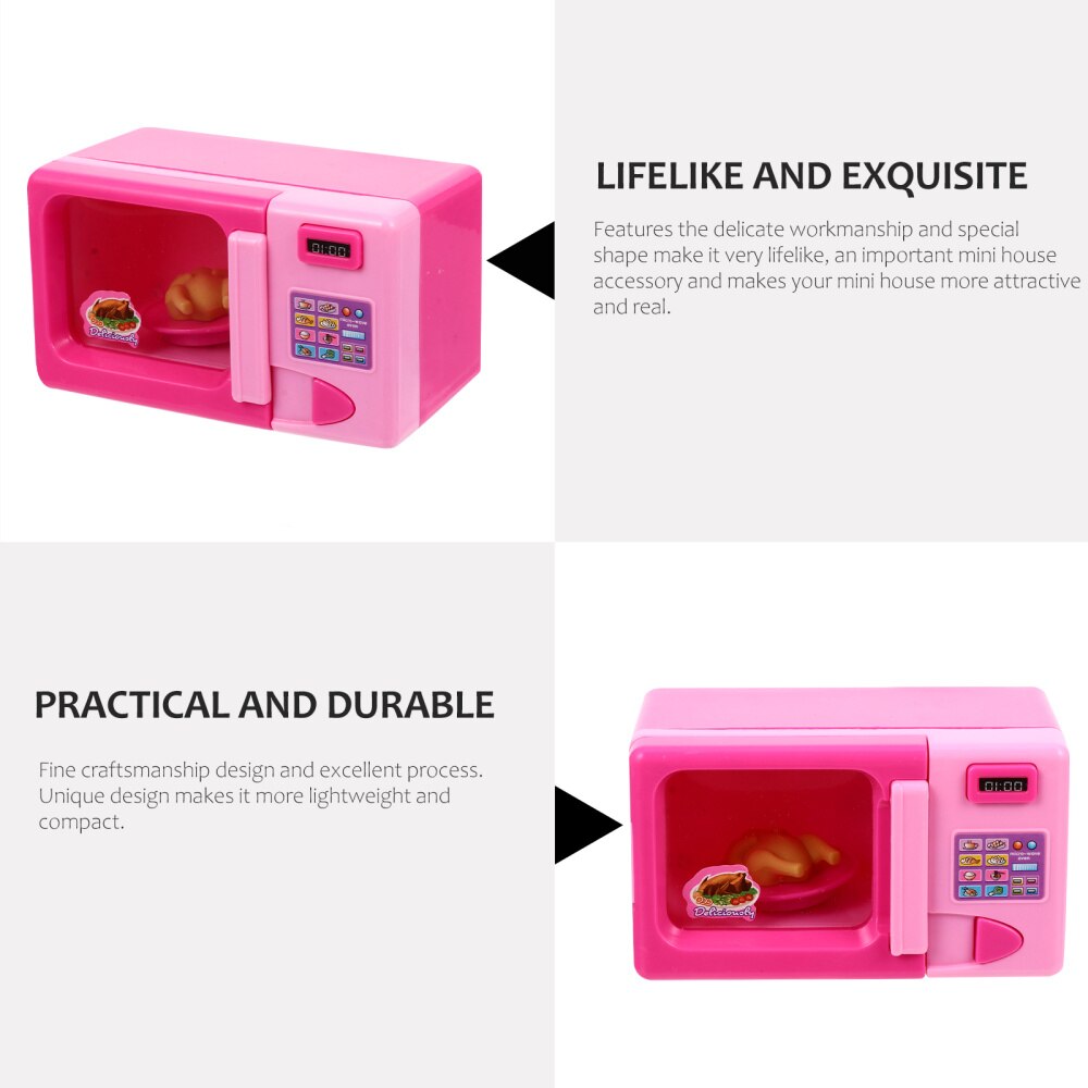 1pc Kids Microwave Oven Mini Kitchen Ware Model Pl... – Grandado