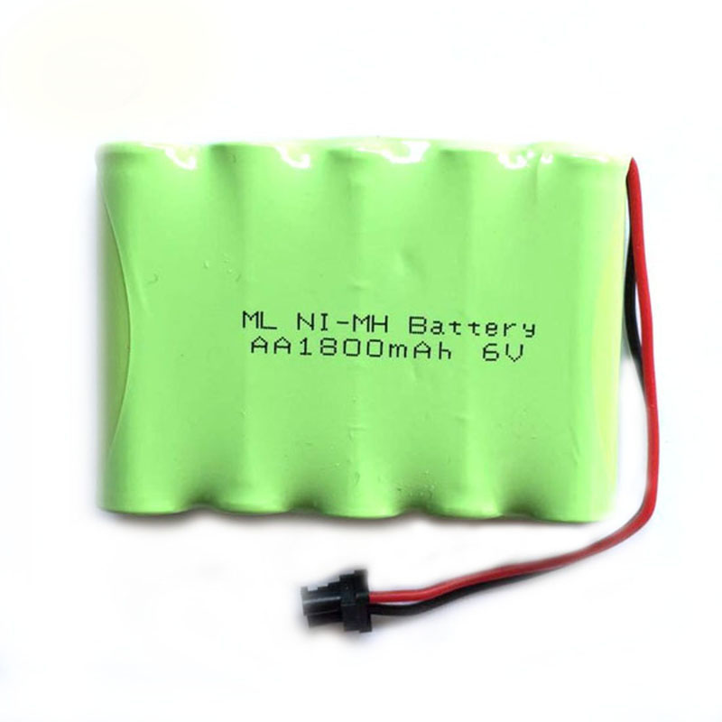 High Capacity 6V 1800mAh 5x AA RC Rechargeable Ni-... – Grandado