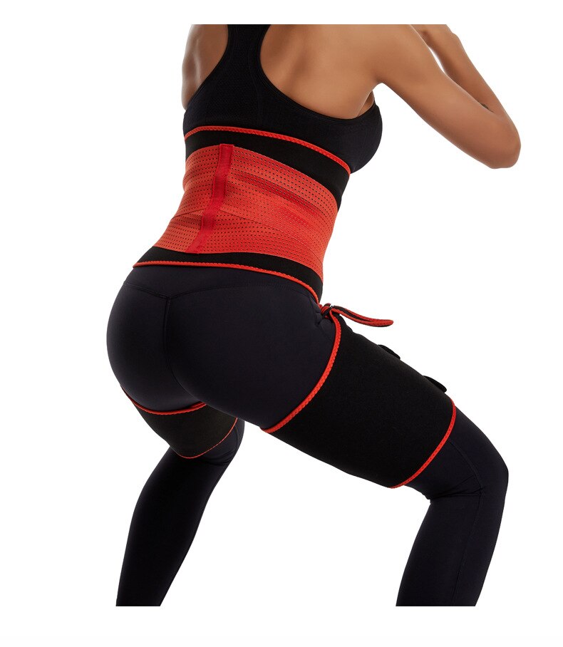 Sweat Waist Sport Girdle Belt Unisex Body Wraps fo... – Grandado