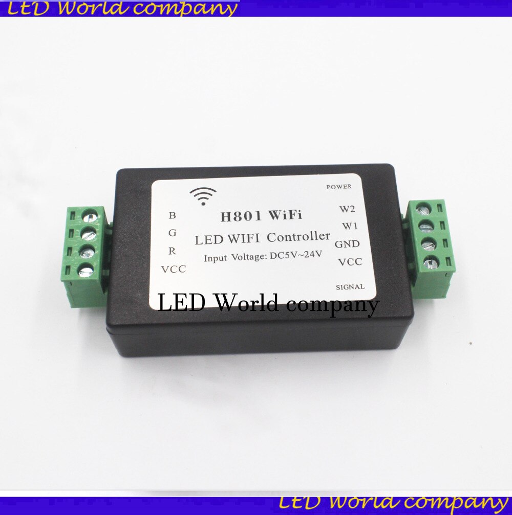 1pcs H801 WiFi;RGBW LED WIFI controller;RGBW WiFi ... – Grandado