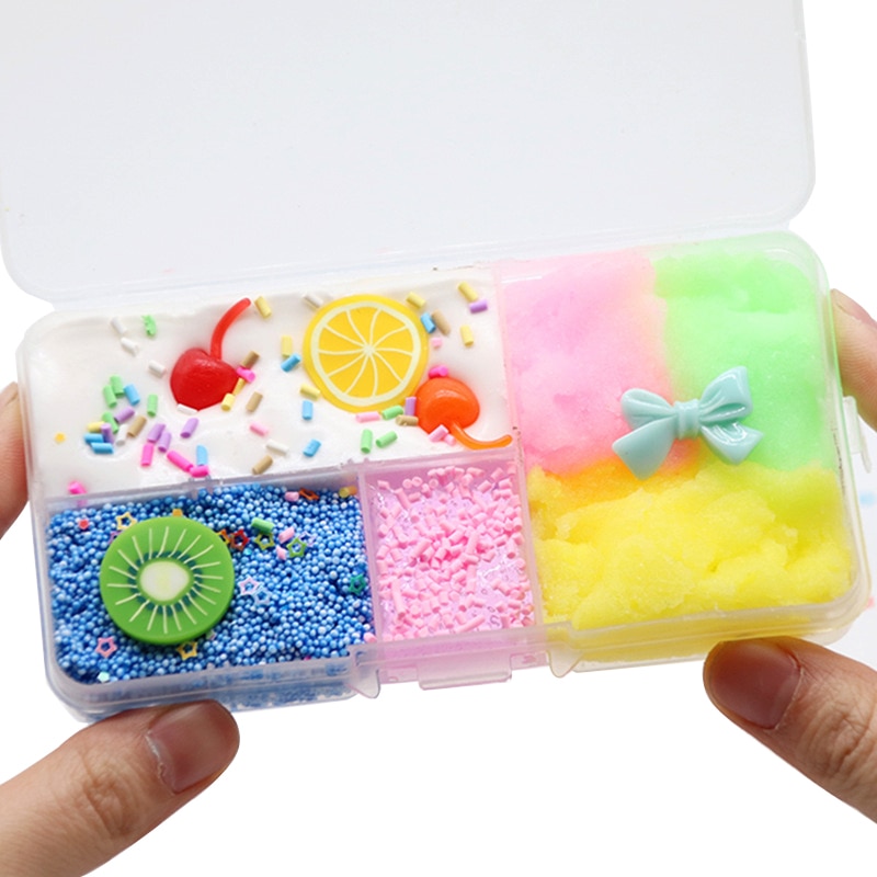 DIY Slime Colorful Mixing Fruit Lemon Squishy Anti... – Vicedeal