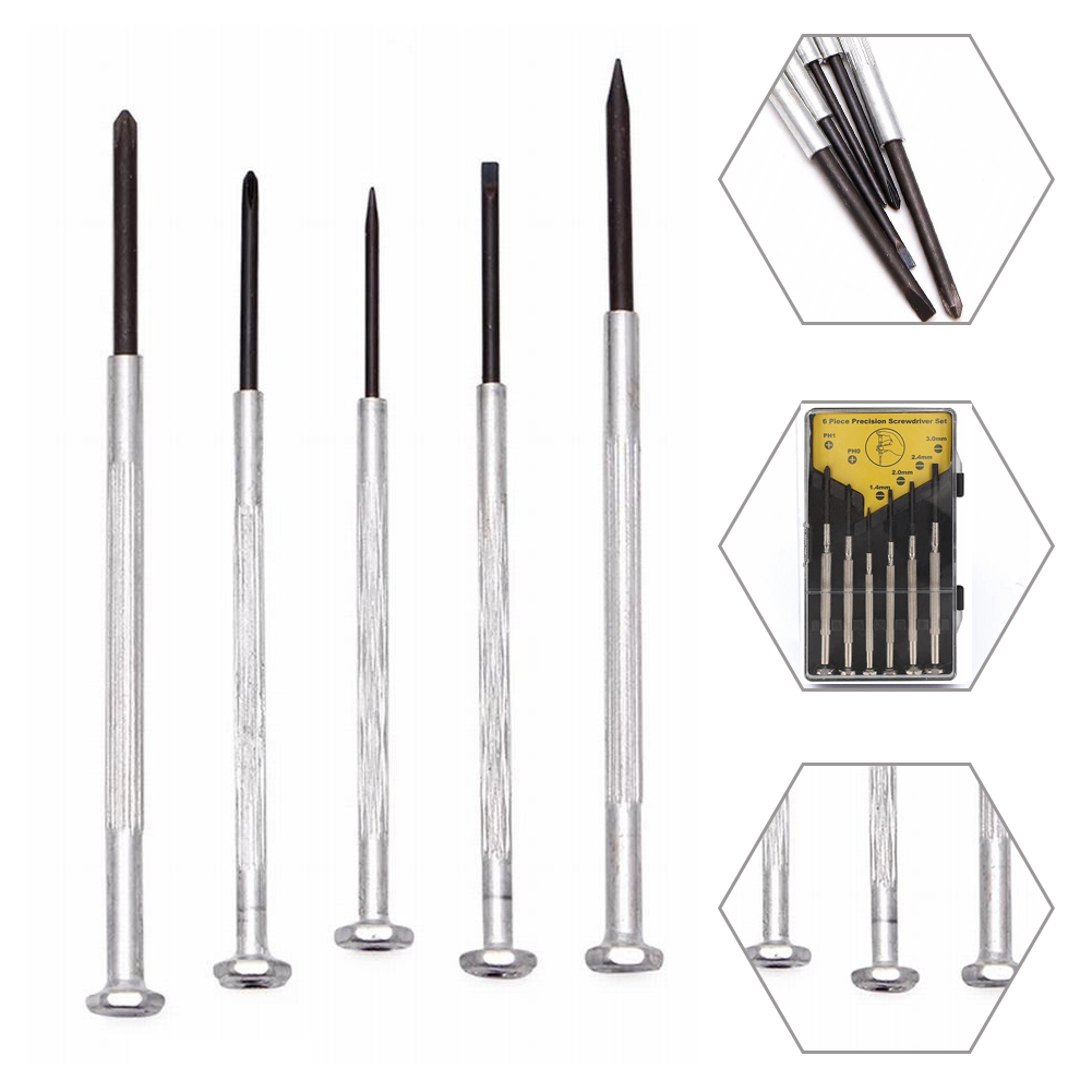 6Pcs/Set Mini Precision Screwdriver Micro Jewelers... – Grandado