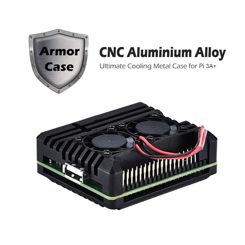Raspberry Pi 3A Case Metalen Behuizing Voor Raspbe... – Vicedeal