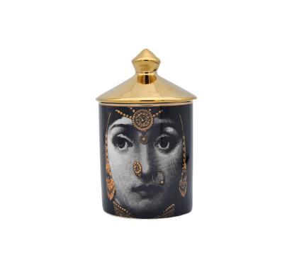 Human Face Vintage Candle Holder Ceramic Candelabr... – Grandado