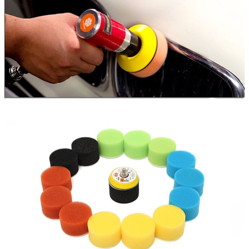 16 Stks/set Polijsten Pad Voor Auto Polijstmachine... – Grandado