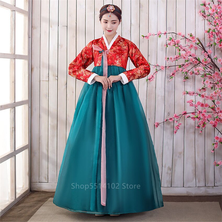 Traditional Korean Hanbok For Woman Noble Royal Co... – Grandado