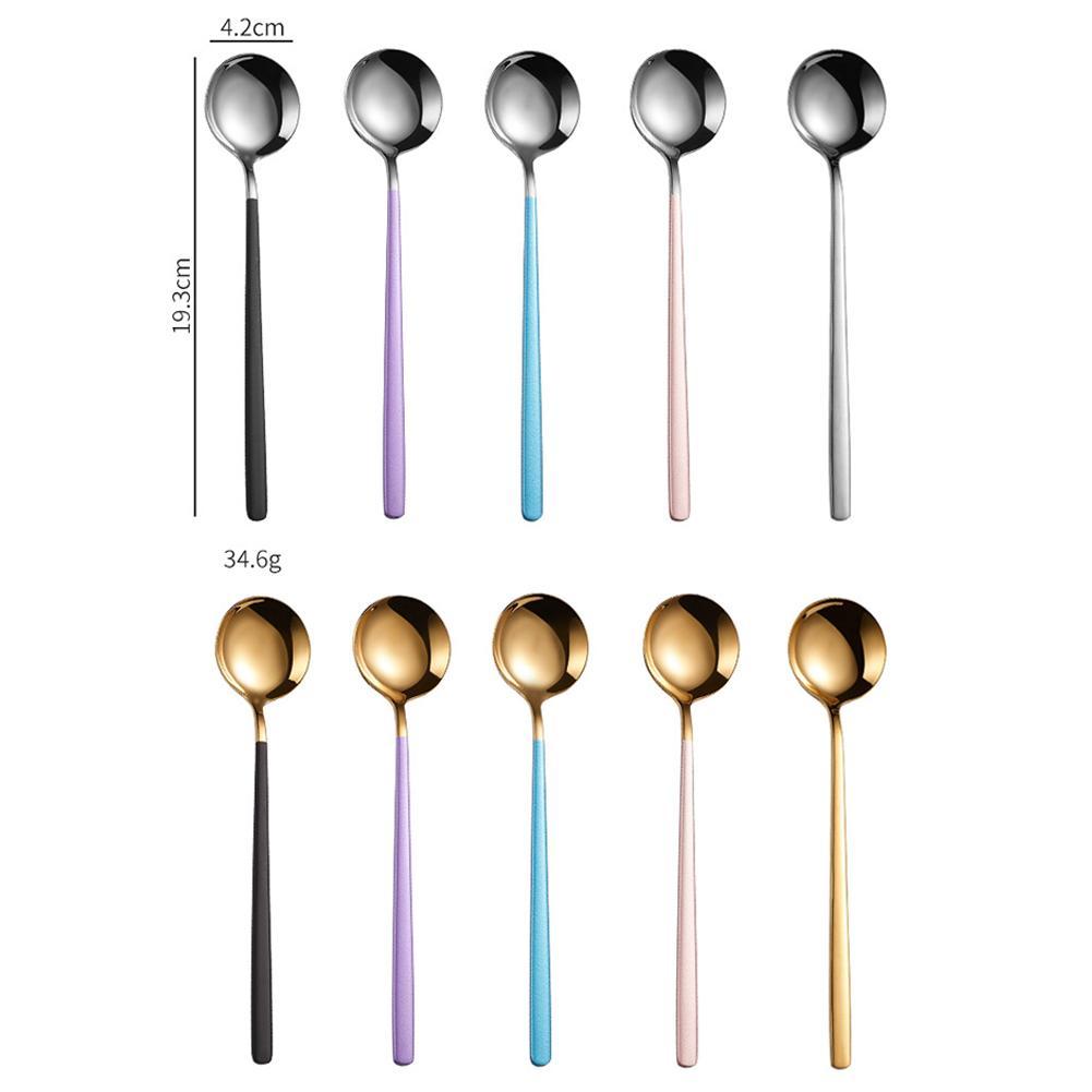 Big Size Stainless Steel Spoon Spoon Ice Cream Des... – Grandado