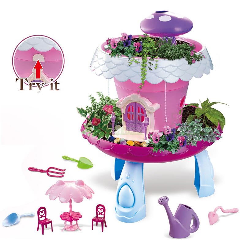 Kids DIY Plant Grow House Toys Educational Pretend... – Grandado