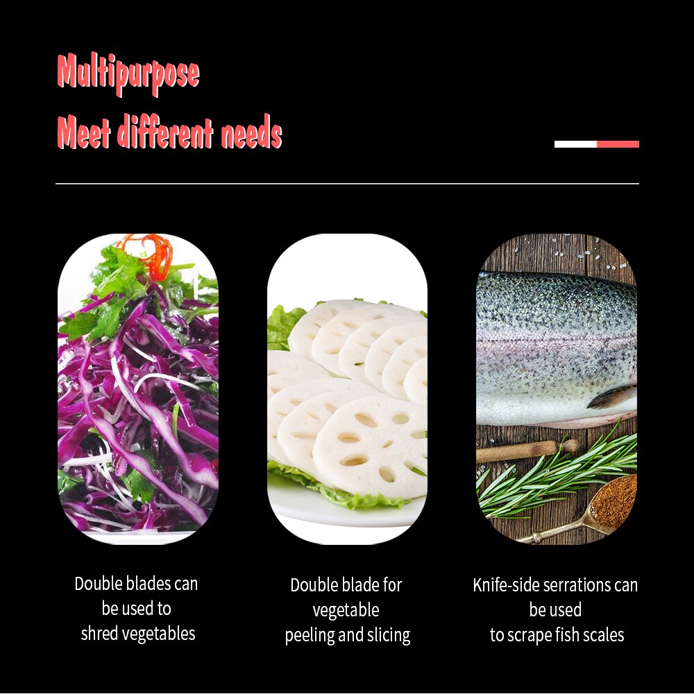 Cabbage Slicer Onion Slicer Knife Double Slice Bla... – Vicedeal