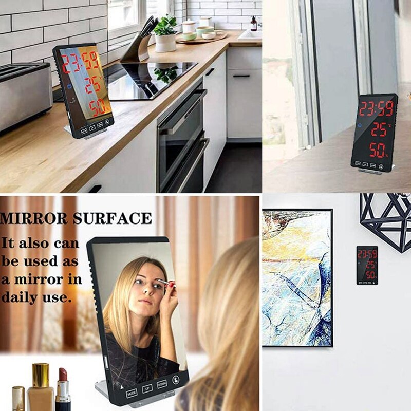 Digital Alarm Clock,Large LED Display Electronic C... – Grandado