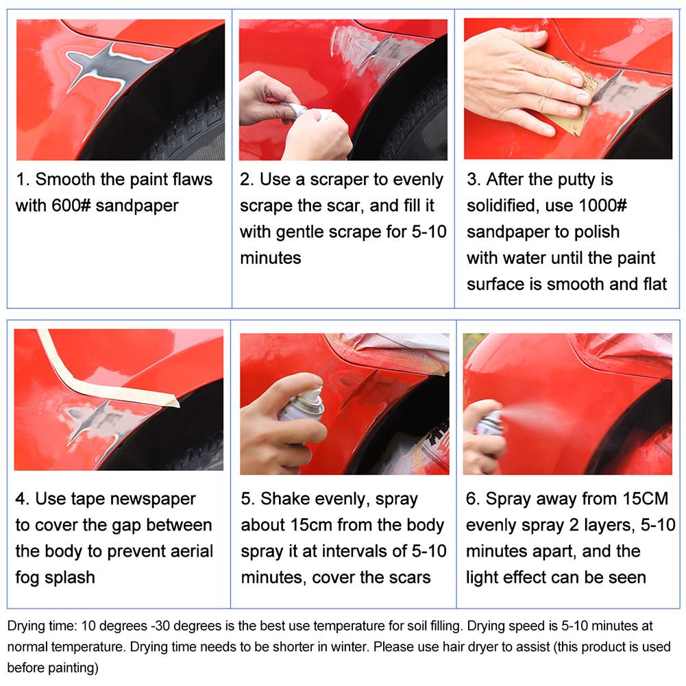 Car Scratch Repair Kit Auto Body Putty Scratch Fil... – Grandado