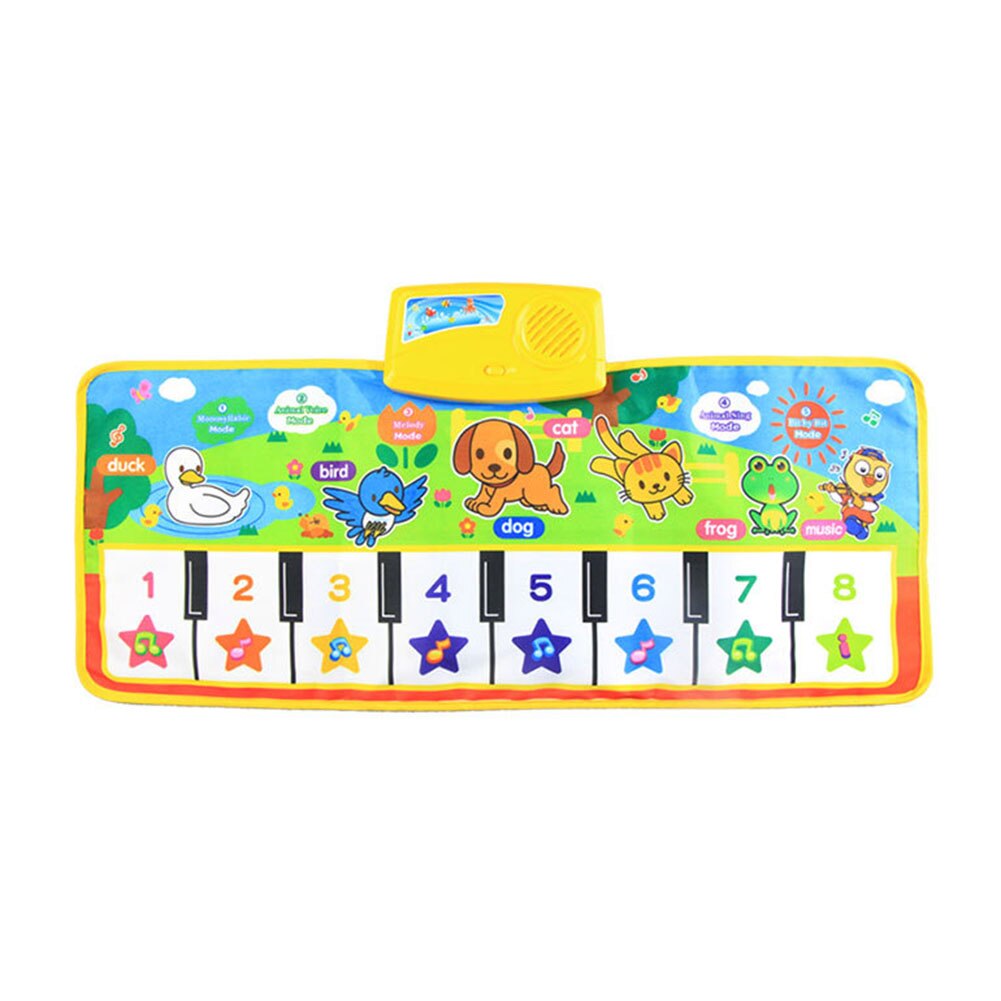 Baby Musical Mat with Animal Voice Play Mats Touch... – Grandado