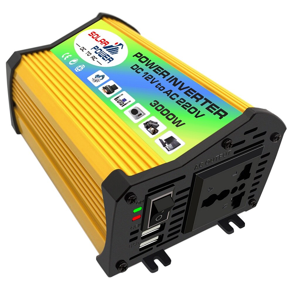 Peaks Power 3000W Car Inverter Power Inverter DC 1... – Grandado
