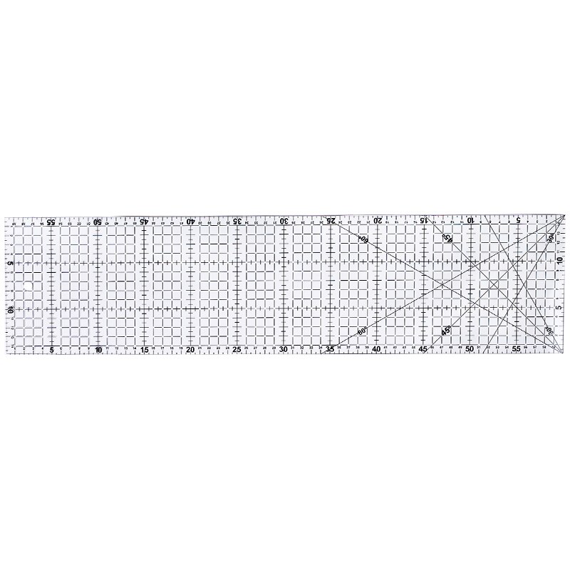 Imzay Acrylic Patchwork Aligned Ruler Transparent ... – Vicedeal