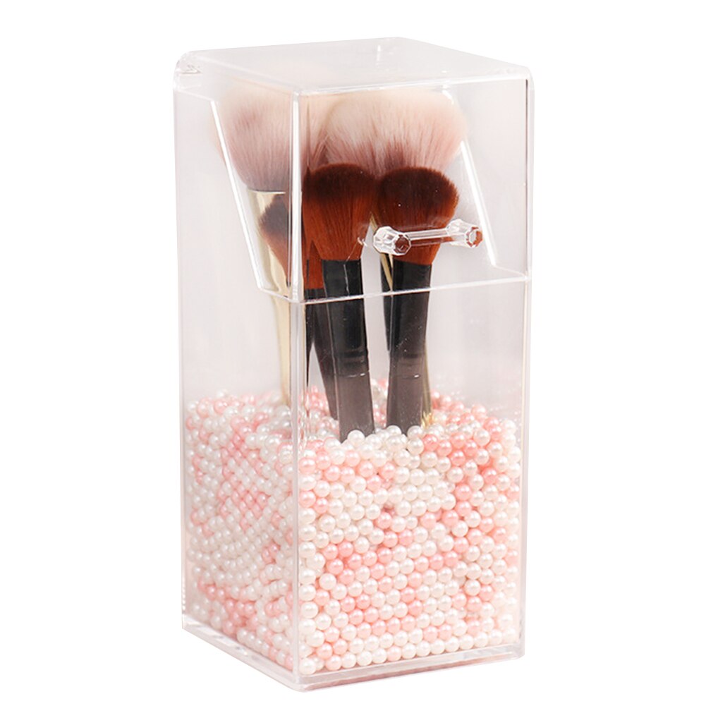 Box Case Clear Desktop Countertop Makeup Organizer Cosmetic Storage ...