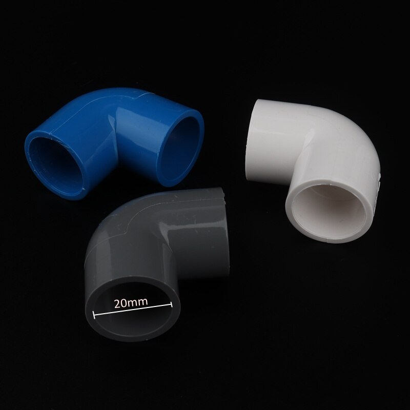 Conector acodado de PVC de 20mm, conector L de 90 ... – Grandado