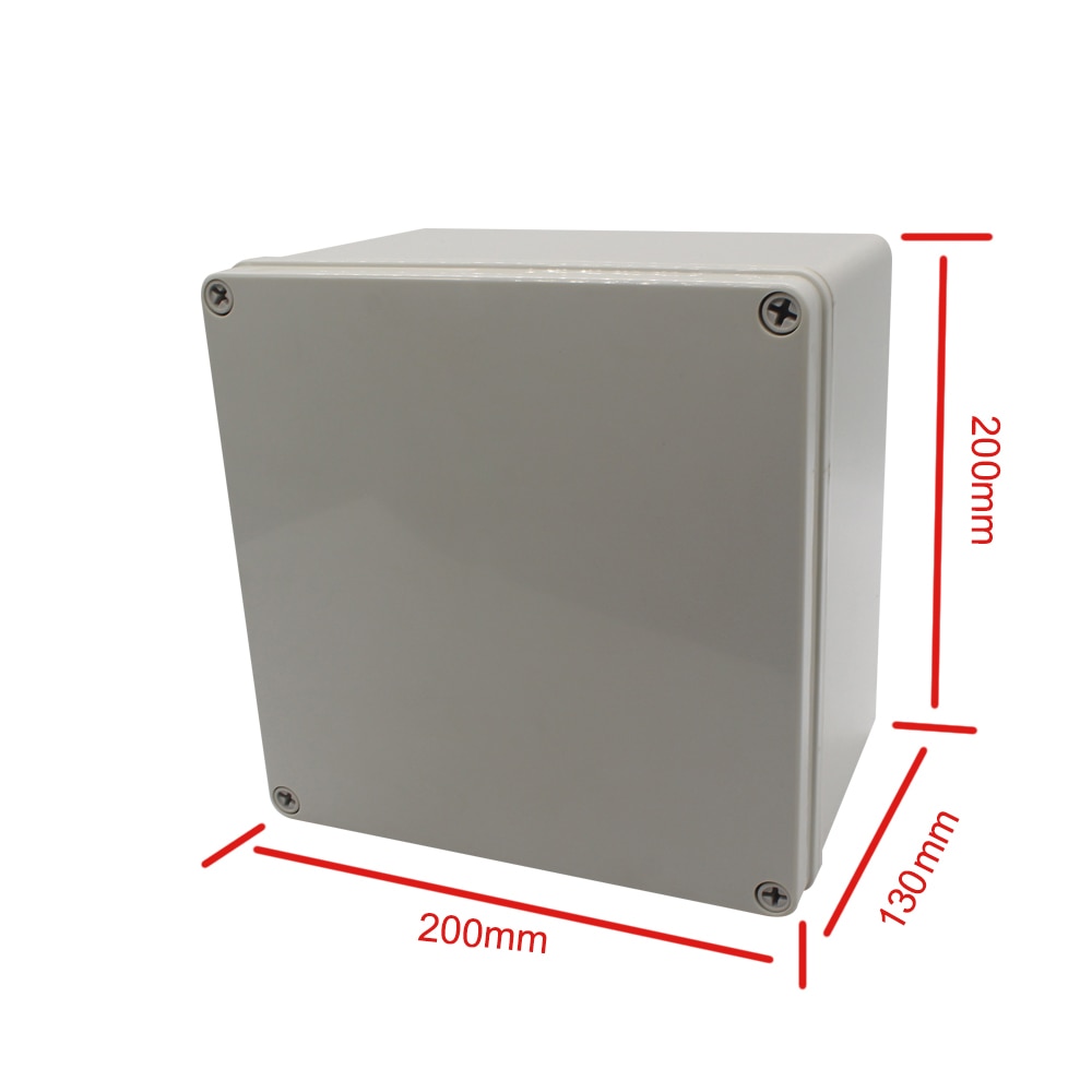 200*200*130mm with base plate Plastic Enclosure El... – Vicedeal