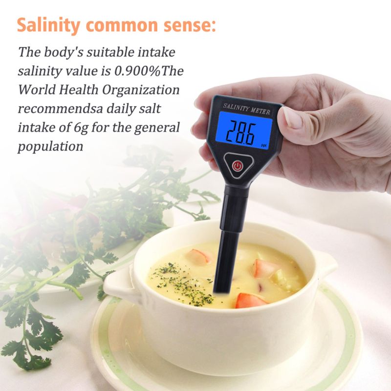Portable Salinity Meter Salinometer Halometer Seaw... – Grandado