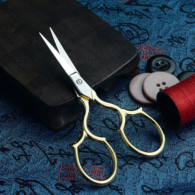 Dressmaking Gilded Antique Vintage Embroidery Mini... – Grandado