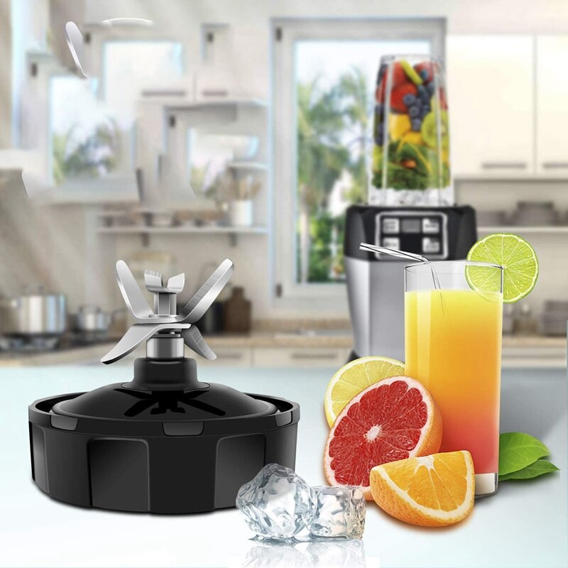 7 Fins Blender Parts Set for Ninja Blender Cups fo... – Grandado