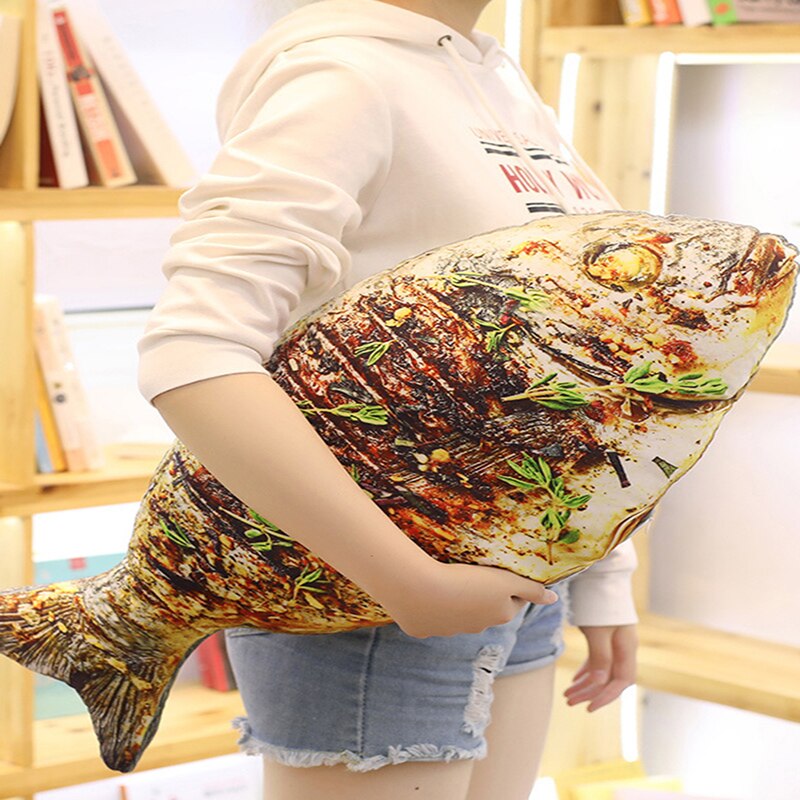 70CM Simulation Fish Plush Food Grilled Drumstick ... – Grandado