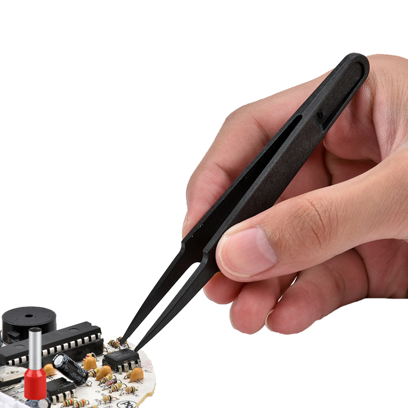8pcs Anti-static Carbon Fiber Tweezers Plastic Sof... – Grandado