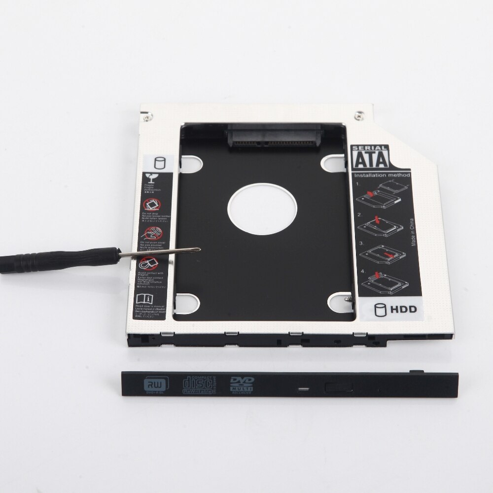 2nd HDD SSD Hard Drive Optical bay Caddy Frame Ada... – Grandado