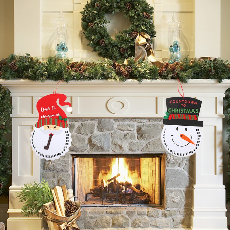 Christmas Timer Countdown Calendar Wall Hanging Pe... – Grandado