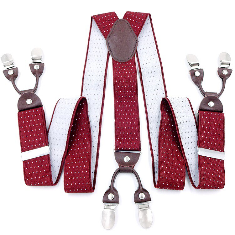 Vintage Leather Suspenders Men 3.5cm Wide Y-Shape ... – Grandado