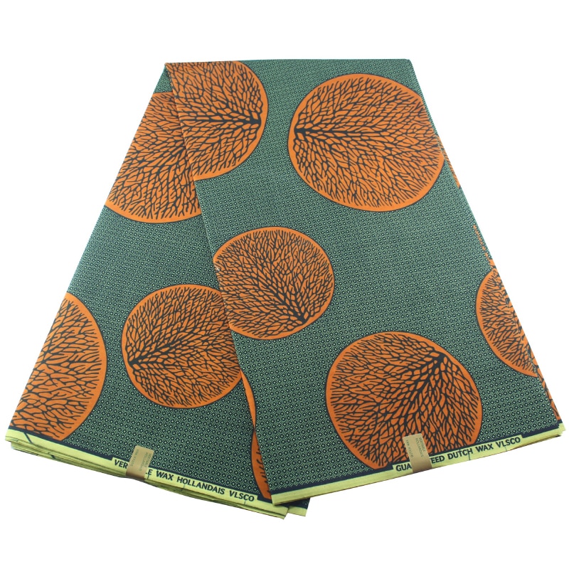 African Wax Print Fabric 100% Cotton Textile pagne... – Grandado