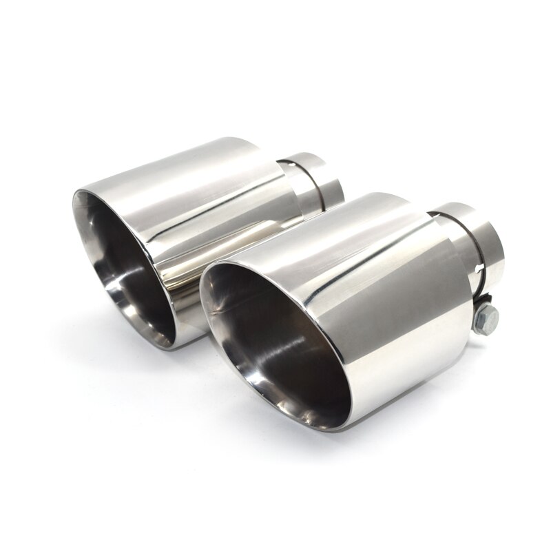 1 Pcs Universal Exhaust Tip 304 Stainless Steel Ca... – Grandado