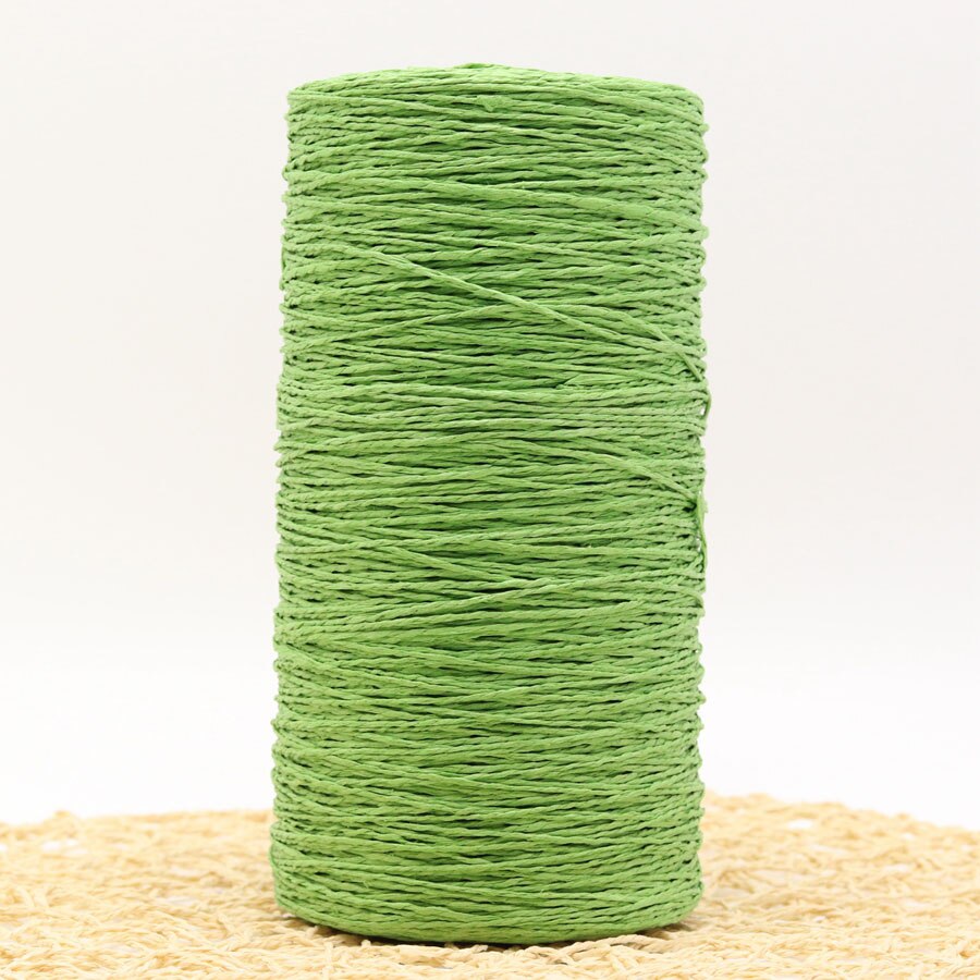 500g/roll Hand Knitting Yarn Raffia Straw Rope Sof... – Vicedeal