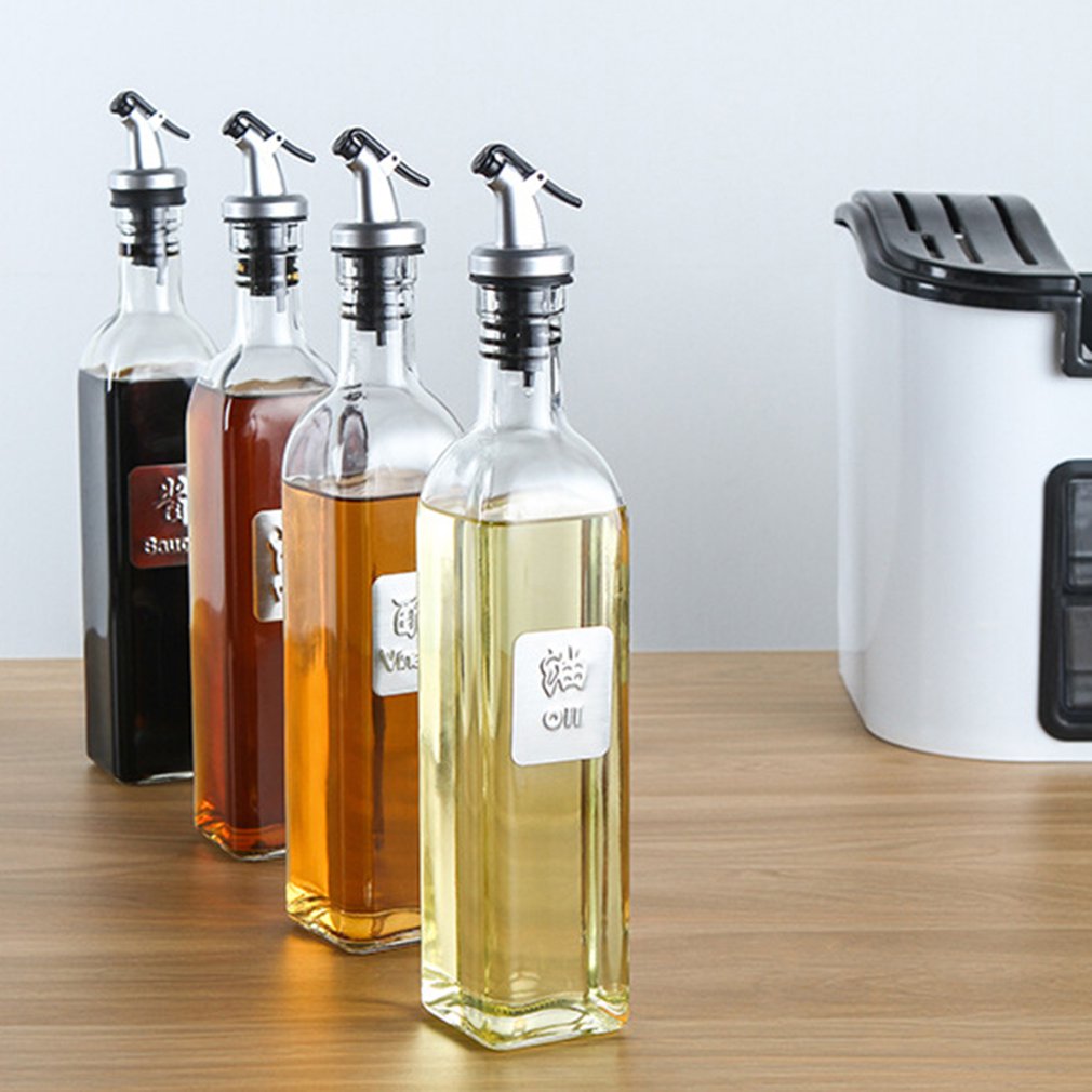 17oz Glass Olive Oil Bottle Set 500ml Oil & Vinega... – Grandado