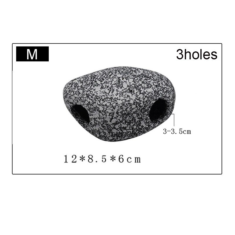 Fish and Shrimp Breeding Marbles Ceramic Rock Cich... – Grandado