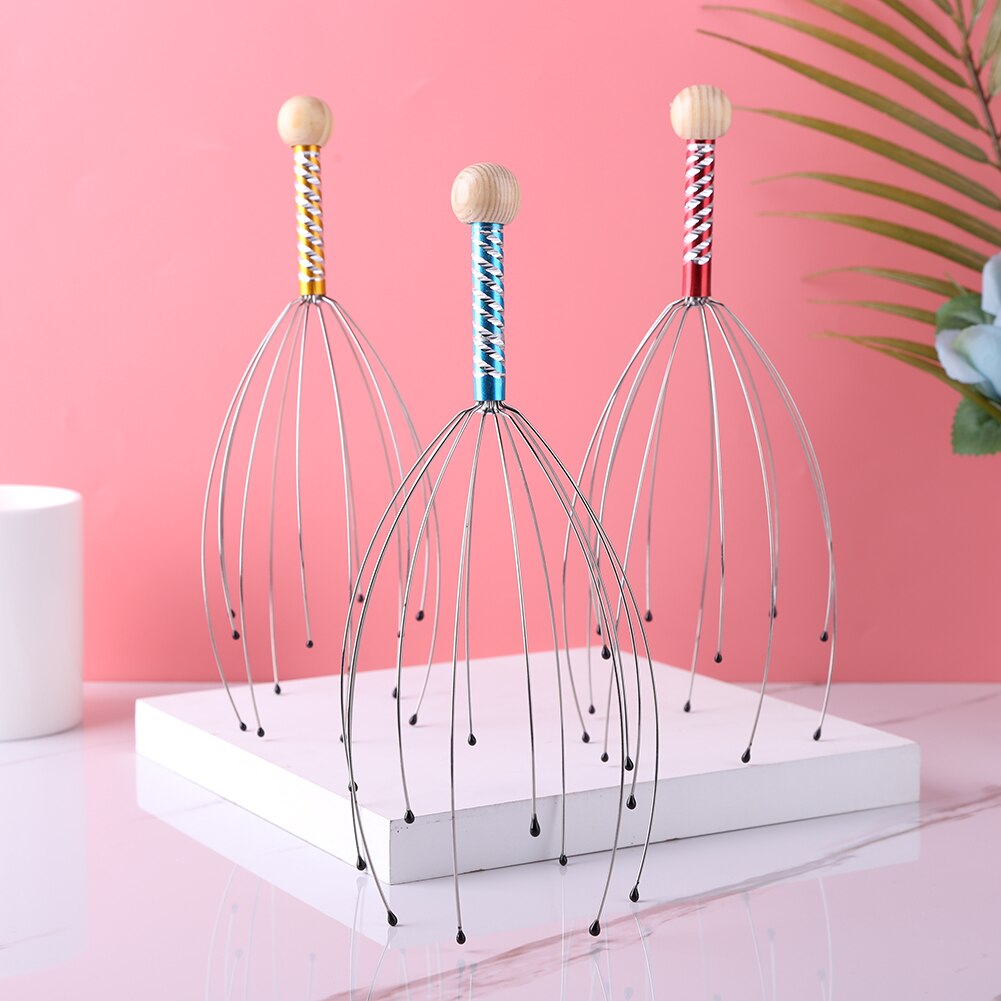 Portable Handheld Electric Scalp Head Massager 8 C Vicedeal 4532