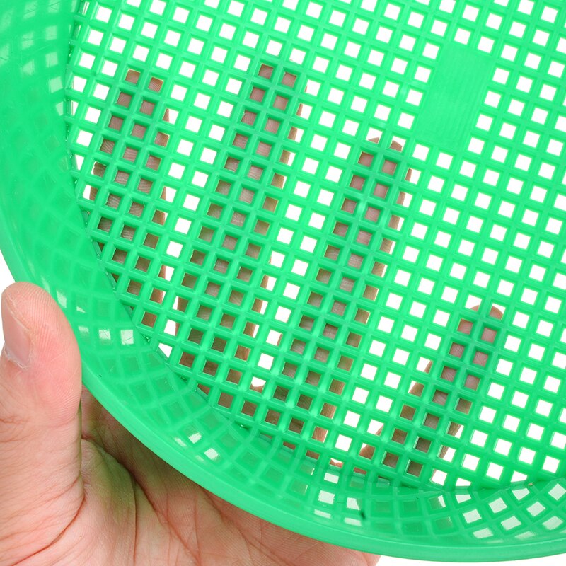 1pc Green Plastic Garden Sieve Riddle Sifter For C... – Grandado