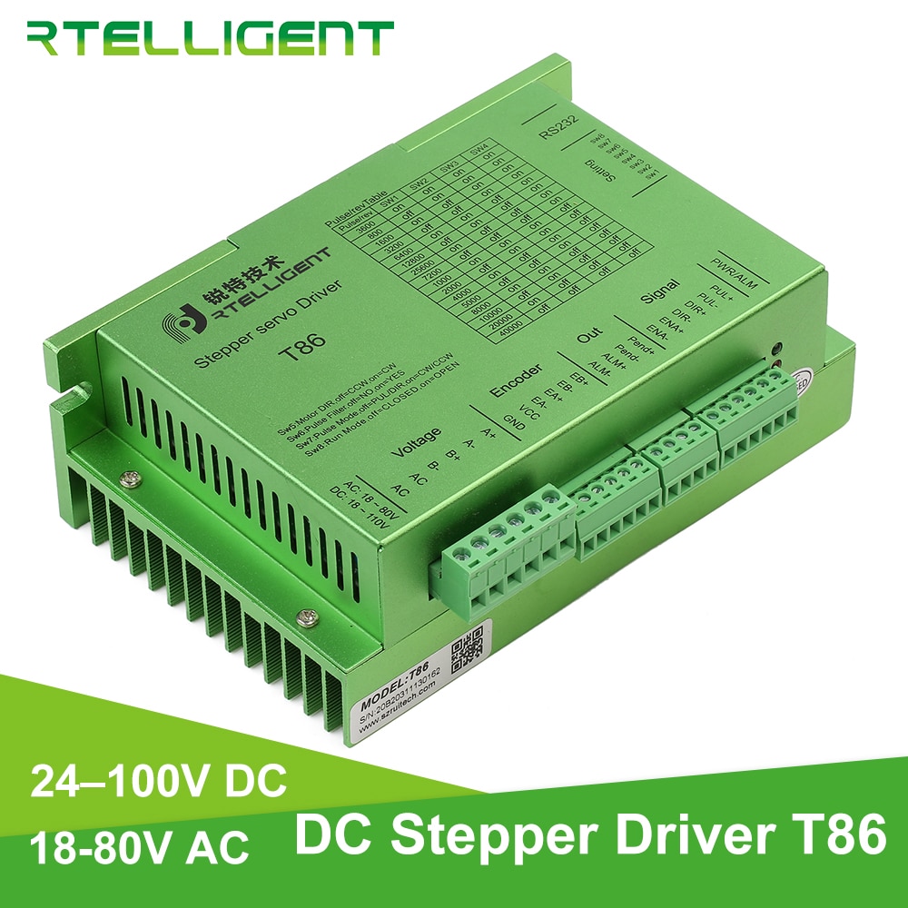Rtelligent Nema 34 T86 Gesloten Loop Stepper Motor... – Vicedeal