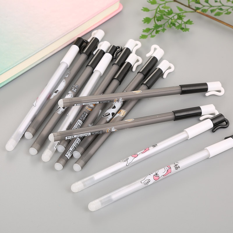 1 Pcs Leuke Kat Uitwisbare Gel Pen Kawaii Plastic ... – Vicedeal
