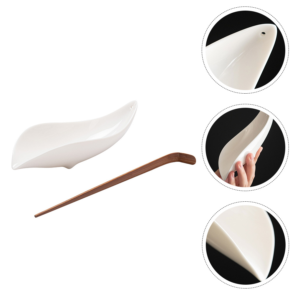 2 Stuks Houten Theelepel Elegante Theelepel Thee D... – Vicedeal