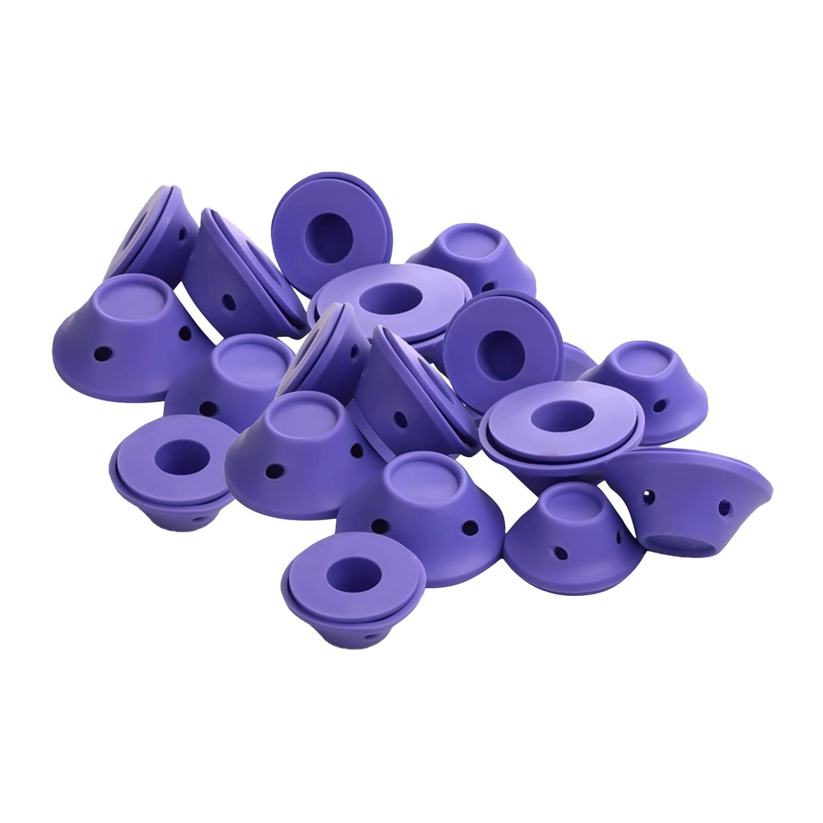 Hair Rollers Set Small Large Size Non-Slip Elastic... – Vicedeal