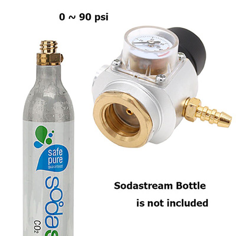 Soda Carbonating Kit Stainless Steel Carbonation Cap Carbonator Ball ...
