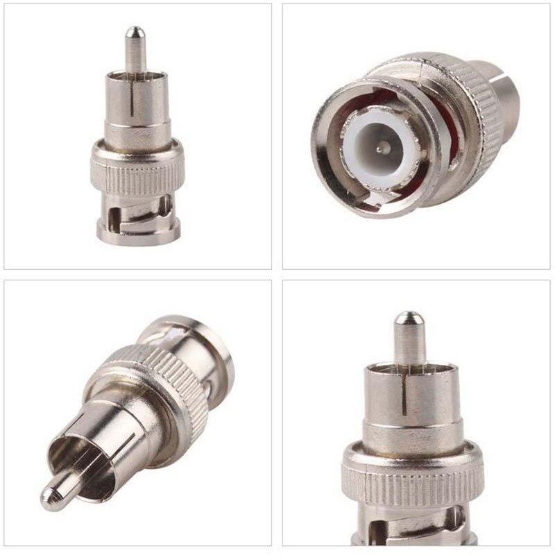 BNC Male to RCA Male Coax Cable Converter Adapter ... – Vicedeal